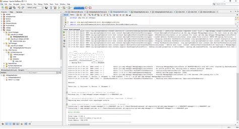 Netbeans Ejecutar Proyecto Java Con Spring En Cmd Stack Overflow En Español