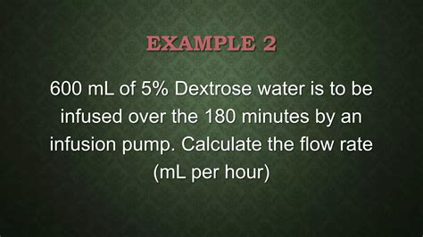 DRUG AND IV FLUID COMPUTATION Pptx