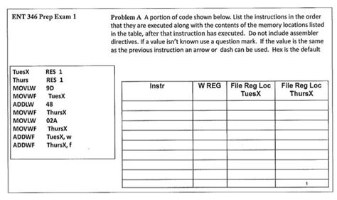 Solved This Is Based Off A Micro Controllers Class Using