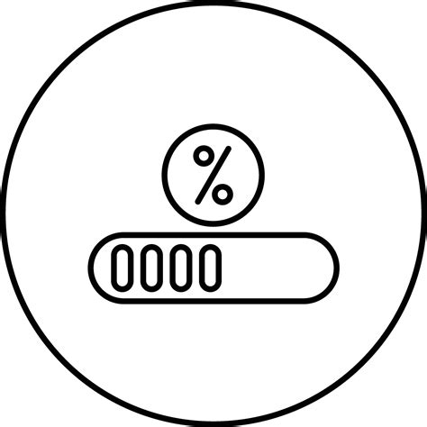 Progress Bar Vector Icon 32212209 Vector Art At Vecteezy