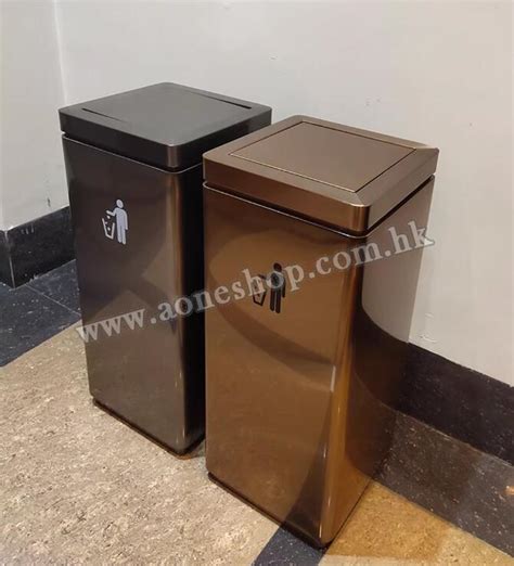 砂鋼推蓋垃圾桶 不鏽鋼搖蓋垃圾桶 不銹鋼垃圾桶 垃圾桶 物業管理用品 Aoneshop 億達清潔用品有限公司