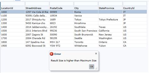 How To Restrict The Query Execution When Define The Row Fetch Limit In