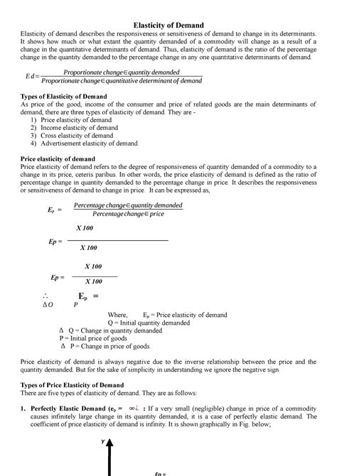 Elasticity Measurement Applications Lecture Notes