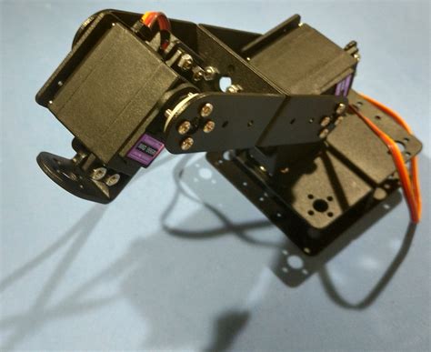 Nunchuk Controlled Robotic Arm With Arduino 14 Steps With Pictures