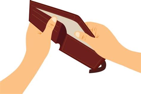300 Hand Empty Wallet Stock Illustrations Royalty Free Vector