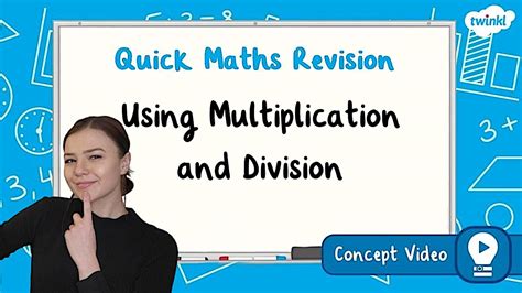 👉 Solving Multiplication And Division Problems Ks2 Maths Concept Video