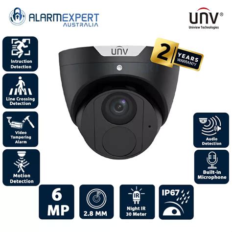 Buy Uniview Camera 6MP HD IR Fixed Eyeball Black