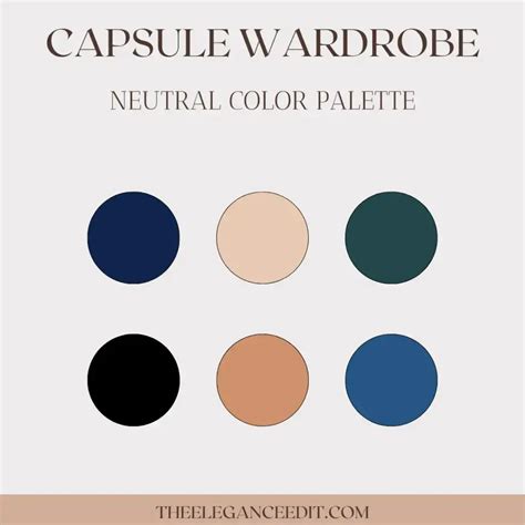 Neutral Color Palette Clothing