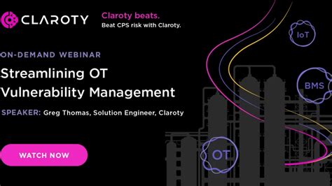 On Demand Xiot Webinars Claroty