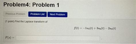 Solved Problem4 Problem 1 Previous Problem Problem List