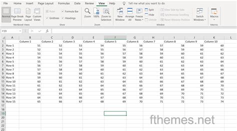How To Freeze A Row And Column In Excel