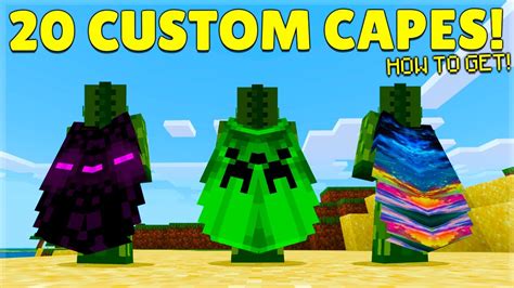 How You Can Get Custom Capes In Minecraft Pe Working 2021 Youtube