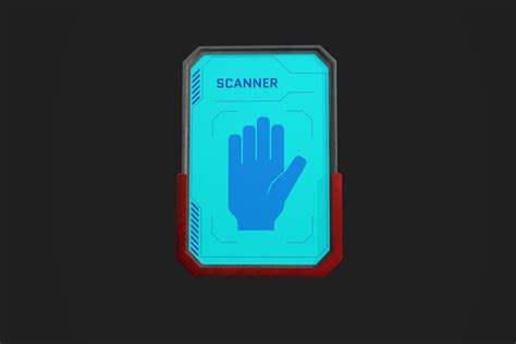 Sci Fi Hand Scanner 3d Sci Fi Unity Asset Store