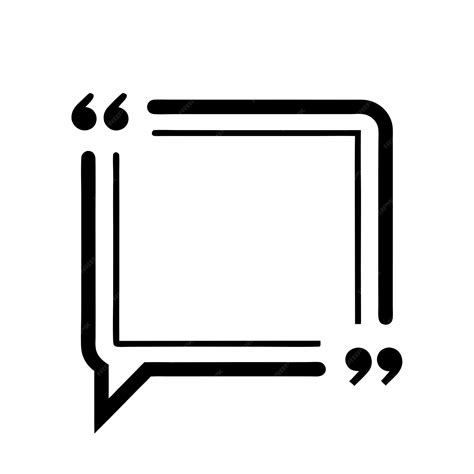 Quote Icon Quotemark Outline Speech Marks Inverted Commas Or Talking