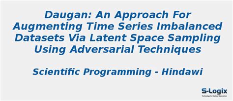 Augmenting Time Series Imbalanced Datasets Via Latent Space S Logix