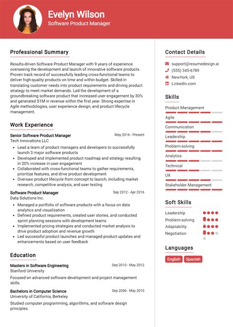 20 Hardware Product Manager Resume Examples And Templates For 2025 Resumedesign Ai