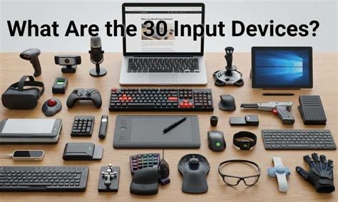 What Are The 30 Input Devices The Full List Explained Jay Hoehl Inc