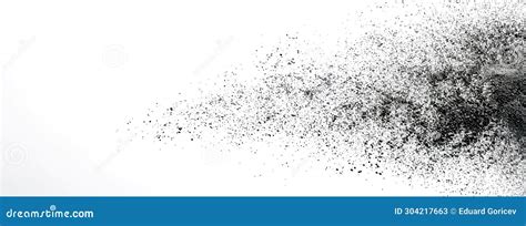 Monochromatic Stipple Explosion Creating A Dynamic Sense Of Movement On A White Background