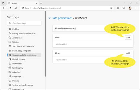 How To Disable And Enable Javascript In Edge Browser Otechworld