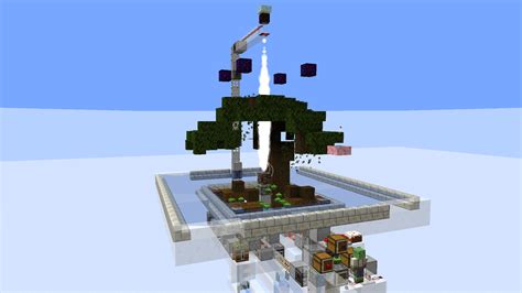 Minecraft Treehouse Schematic