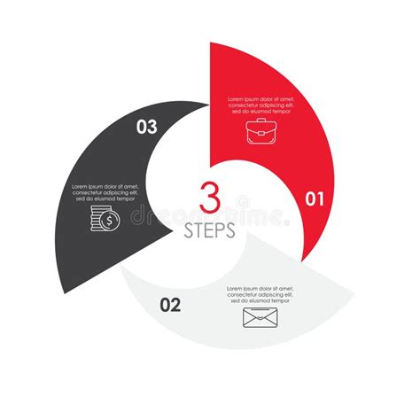 Vector Circle Chart Infographic Template For Cycle Diagram Graph Web