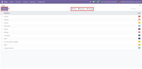 Tags In Odoo 16 Sales Odoo V16 Community Edition Book