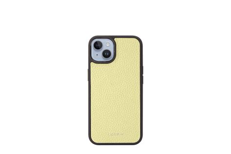 Coque arrière personnalisable en cuir pour iPhone Plus