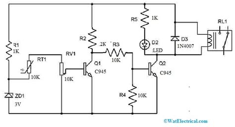 Temperature Switch Construction Circuit Working And Its Uses