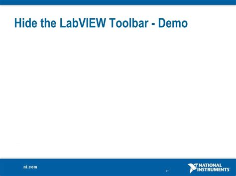 PPT LabVIEW UI Tips And Tricks PowerPoint Presentation Free Download ID 6831452