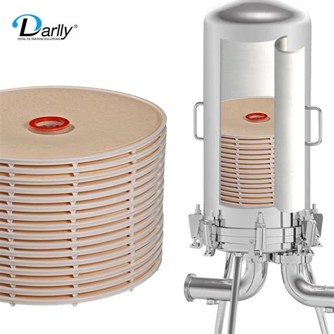 Darlly 12′ ′ 16′ ′ Lenticular Depth Stack Filter Cartridge For Oil