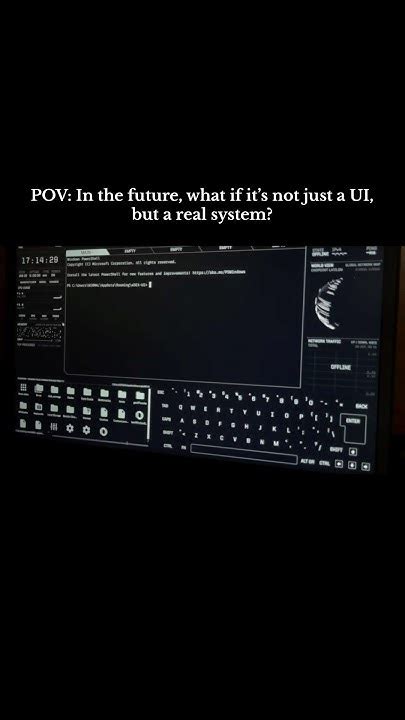 Future Linux Ui Cybersecurity Linux Coding Shorts Youtube