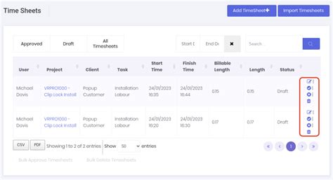 Managing Timesheets In Workguru Workguru Support Portal
