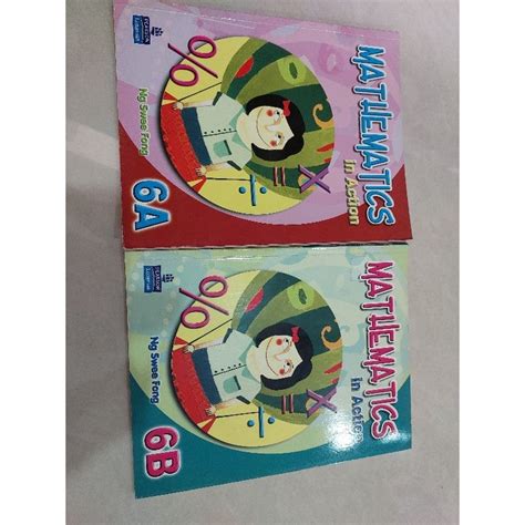 Pearson Longman Mathematics 6a And 6b 🆕️ 🆕️ Color Shopee Malaysia