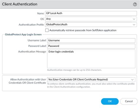 Palo Alto Globalprotect Authentication Sequences And Authentication