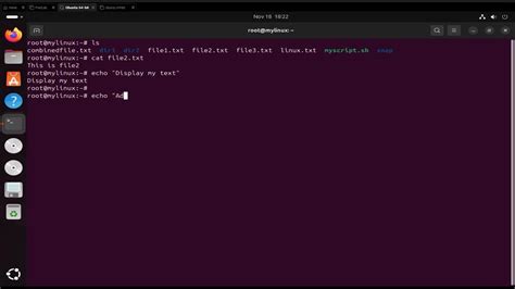 Echo Linux Commands Part 33 Linux Networking Linuxadministration