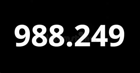 Changing Number With Decimal Point For Scientic Or Economic Concept Stock Footage Video Of