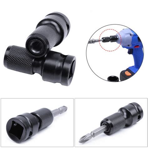 Msw 1 2 Square To 1 4 Hex Shank Impact Wrench Adapter Impact Drill Chuck Adaptor Impact Wrench