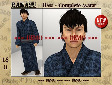 Second Life Marketplace Itsu Avatar By Bakasu Demo