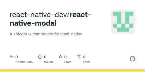 Github React Native Dev React Native Modal A Component For React Native
