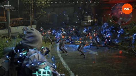 synced is a fast paced looter shooter with nanomachines son