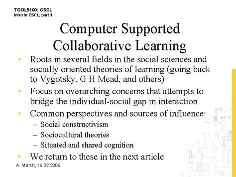 Tool 5100 Cscl Intro To Cscl Part 1