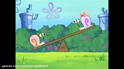 کارتون باب اسفنجی گری و حلزون ها کودکانه انیمیشن شاد