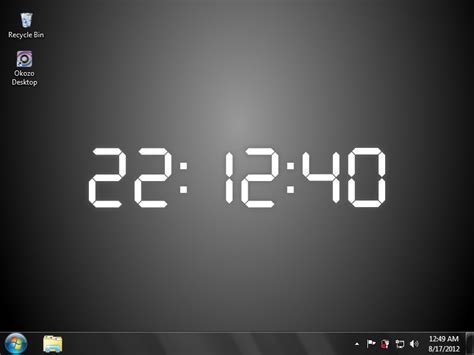 Digital Clock Wallpapers Windows WallpaperSafari Digital Clock Wallpapers Windows WallpaperSafari