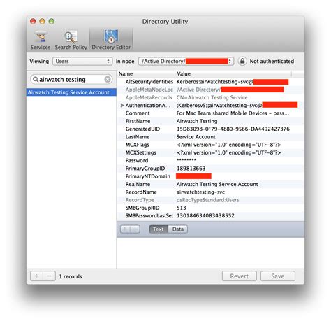 Using Directory Utility To View An Ad Objects Attributes Macmule