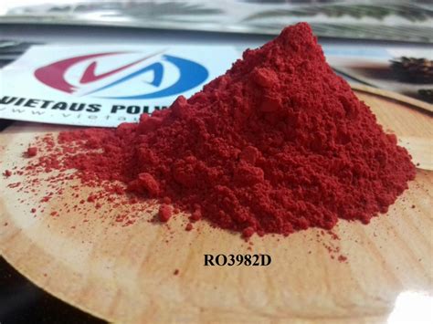 BỘt MÀu ĐỎ Red Ro3982d Vietaus Polymer