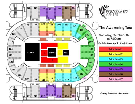 The Awakening Tour Pensacola Bay Center