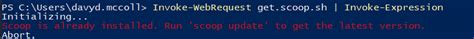`scoop update ` not updating local bucket git repos · issue 4936