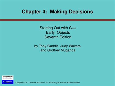 Ppt Chapter 4 Making Decisions Powerpoint Presentation Free