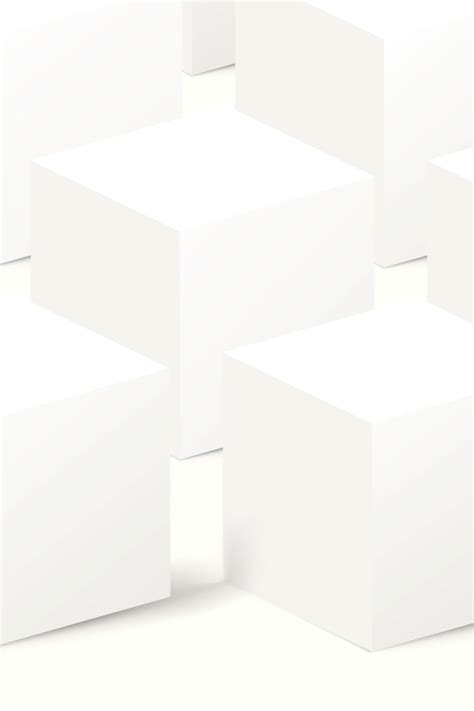 Free Minimal Cube Pattern Background White Free Vector Rawpixel