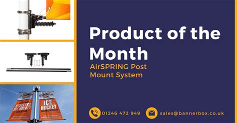 Airspring Post Mounted System Banner Box